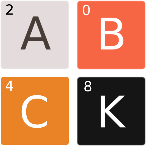 2048 Alphabet Game With Letters